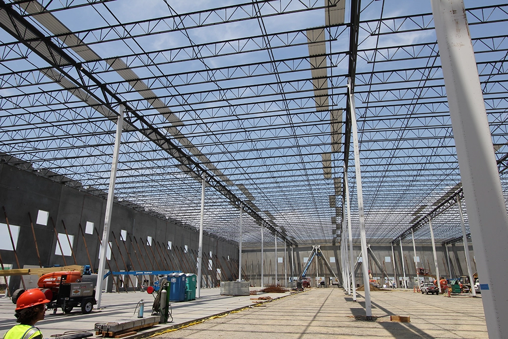 Amazon Building Tracy | ASC Steel Deck | Roof Deck