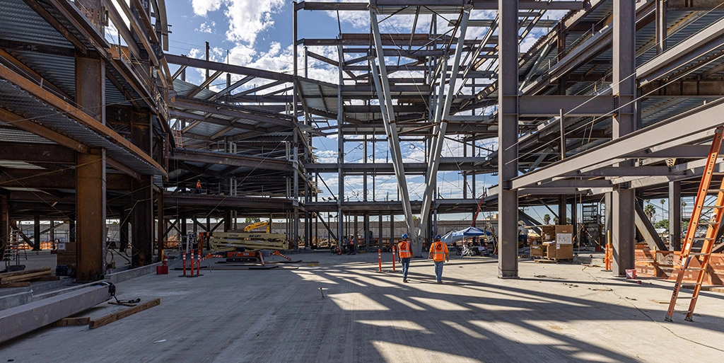 Intuit Dome, Home of the LA Clippers | Steel Roof and Floor Deck | ASC ...
